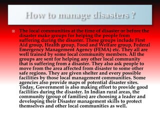 Disaster management | PPT