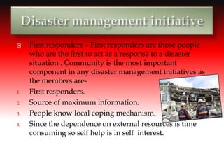 Disaster management | PPTX