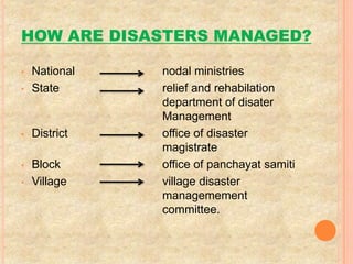 Disaster management | PPTX