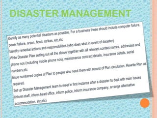 Disaster management | PPTX