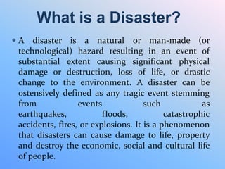 Disaster management | PPTX