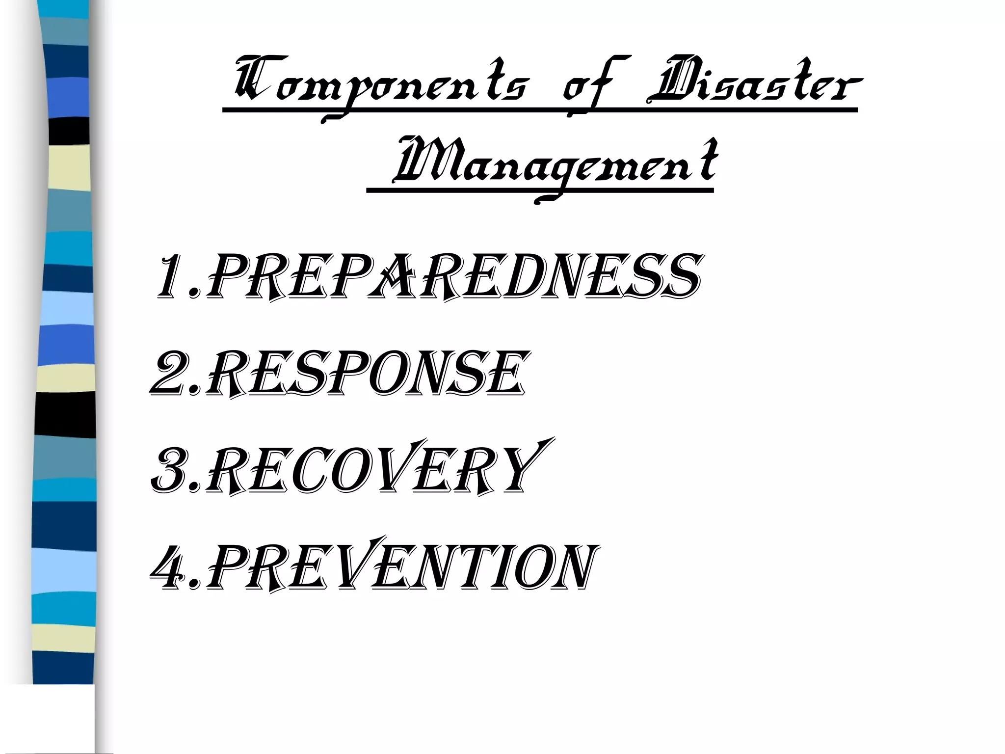 Disaster management | PPT