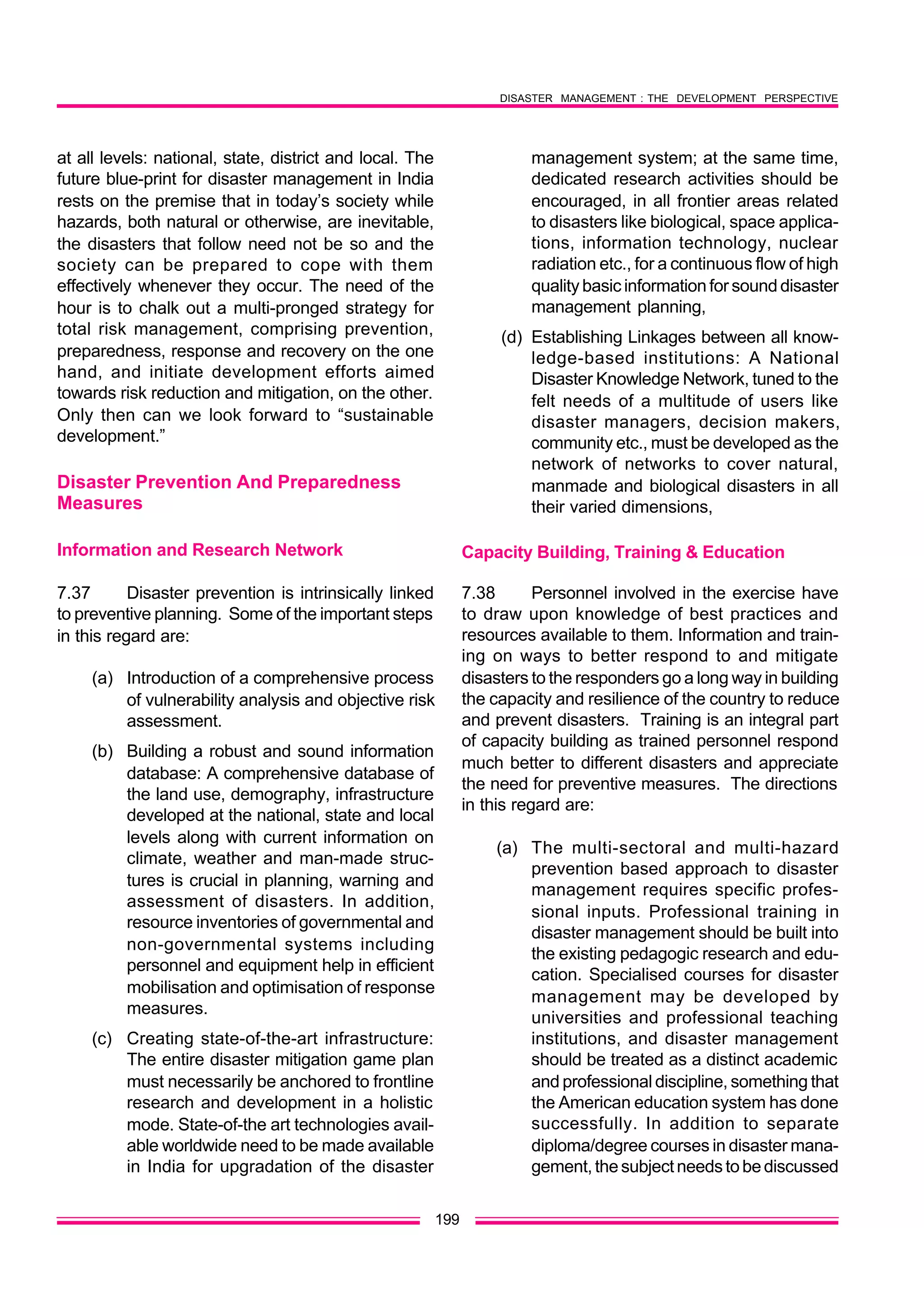 Disaster management | PDF