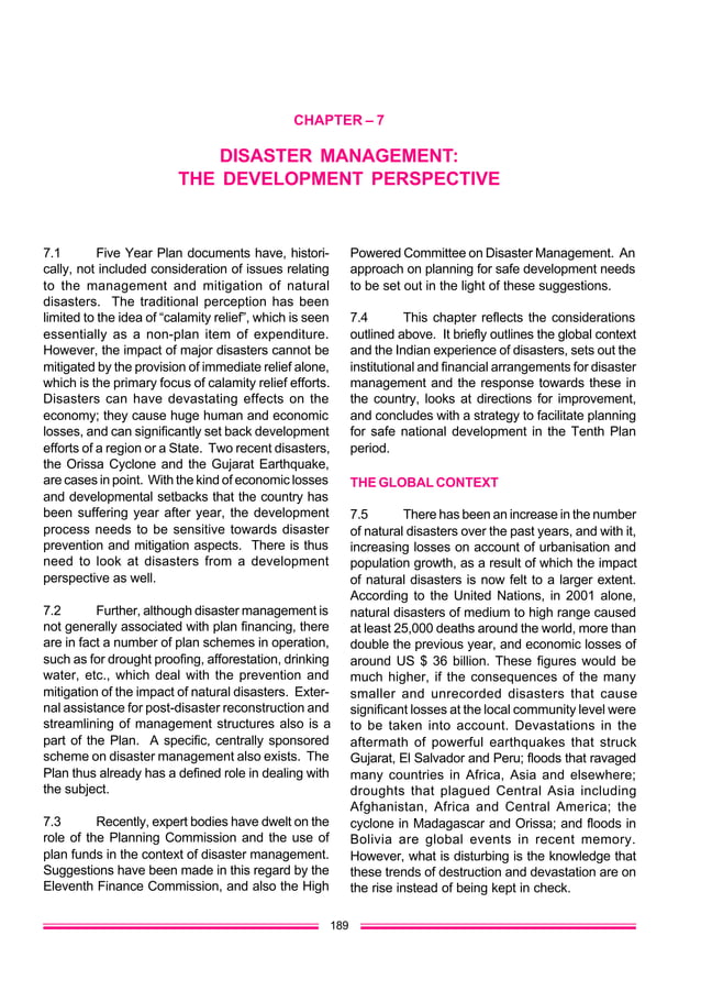 Disaster management | PDF