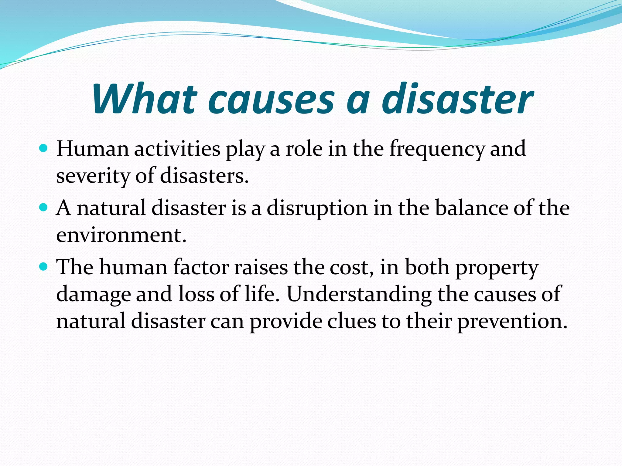 Disaster management | PPTX