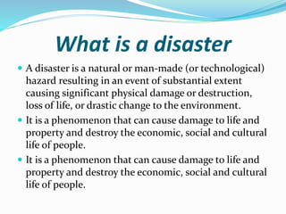 Disaster management | PPTX
