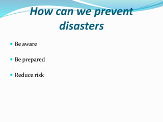 Disaster management | PPTX