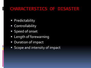 Disaster management | PPTX