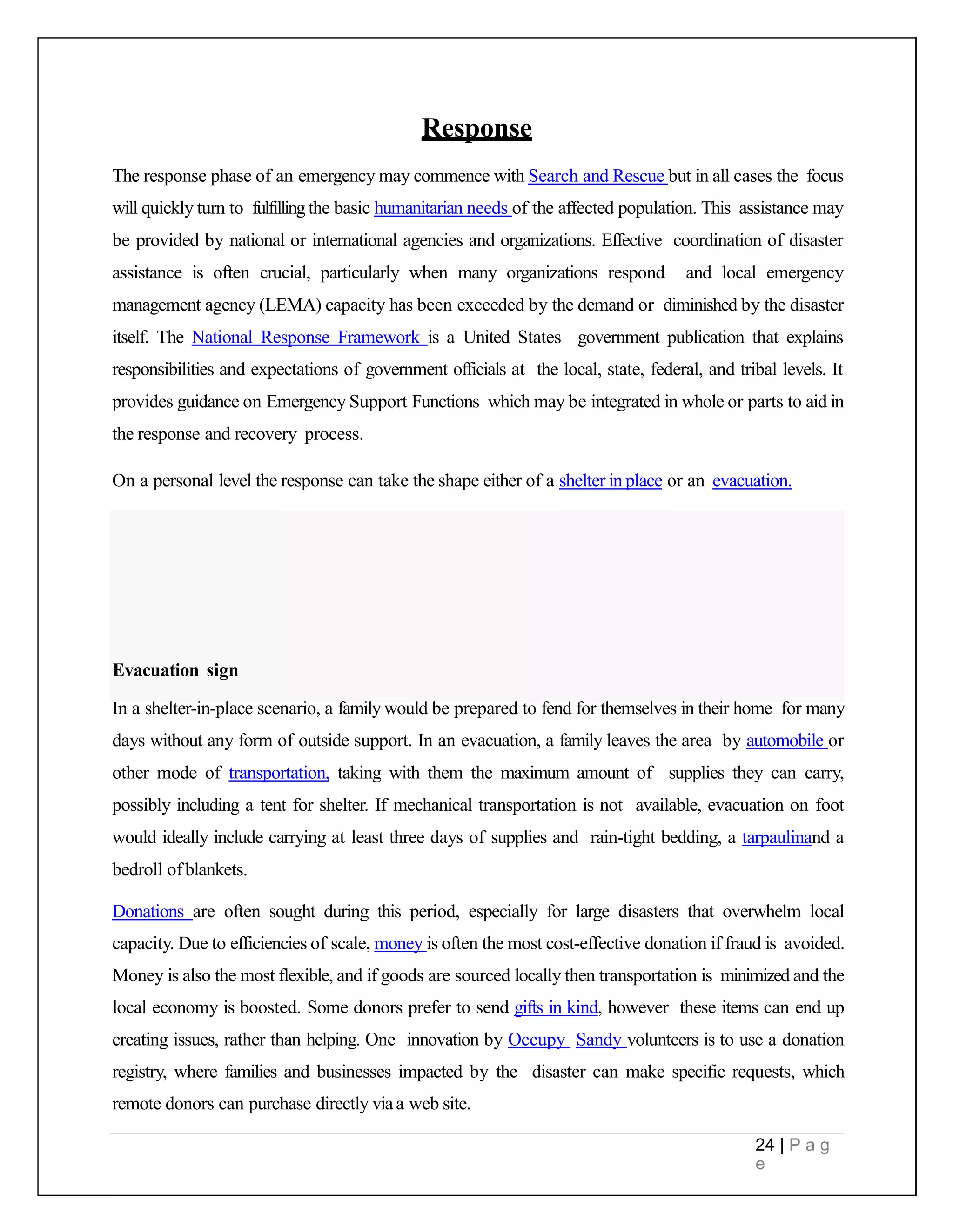 Disaster management Project For Class 9 | PPTX