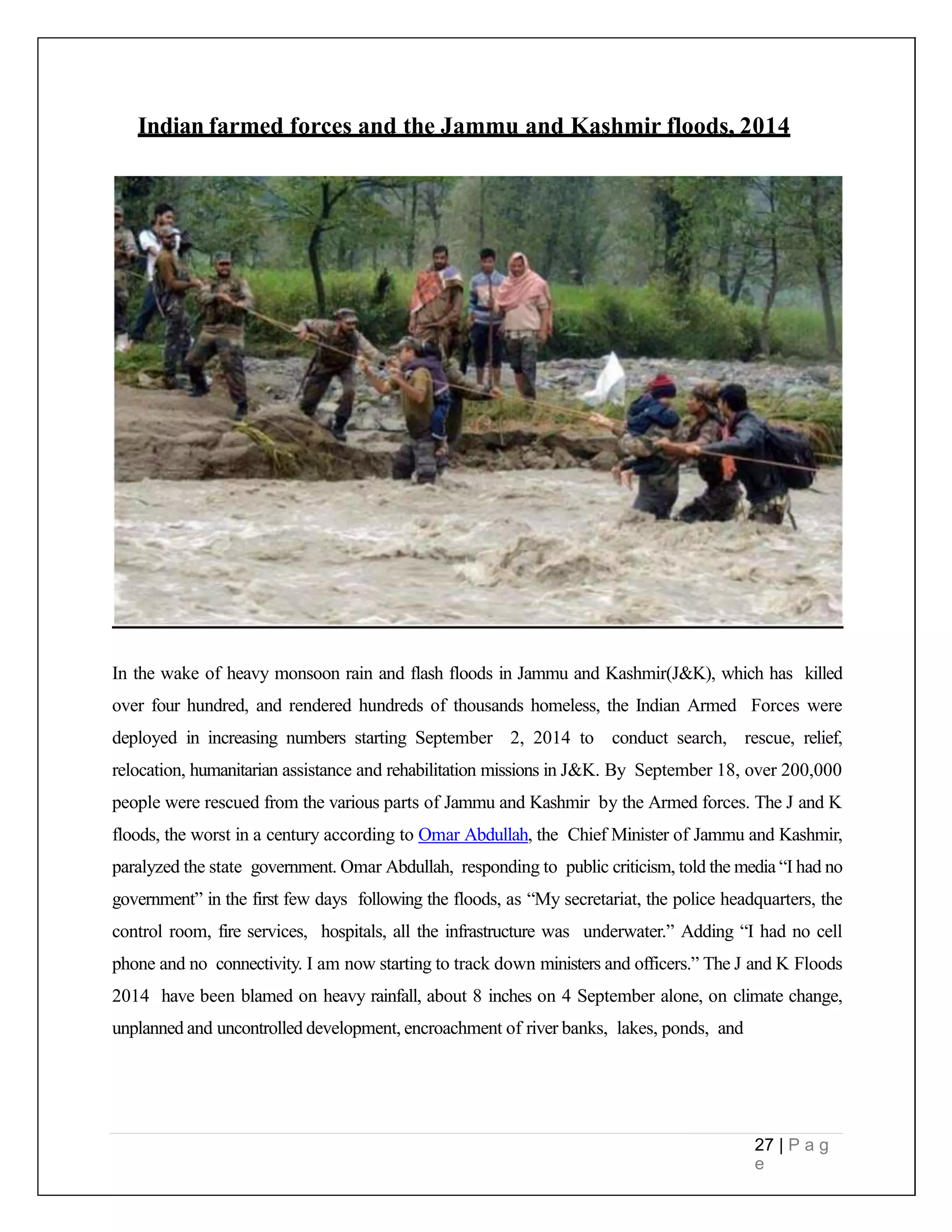 Disaster management Project For Class 9 | PPTX