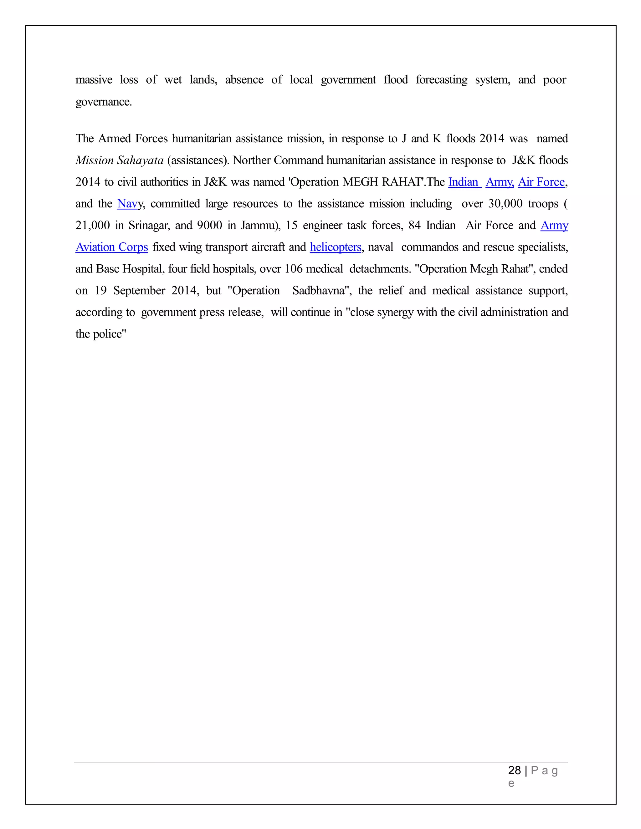 Disaster management Project For Class 9 | PPTX