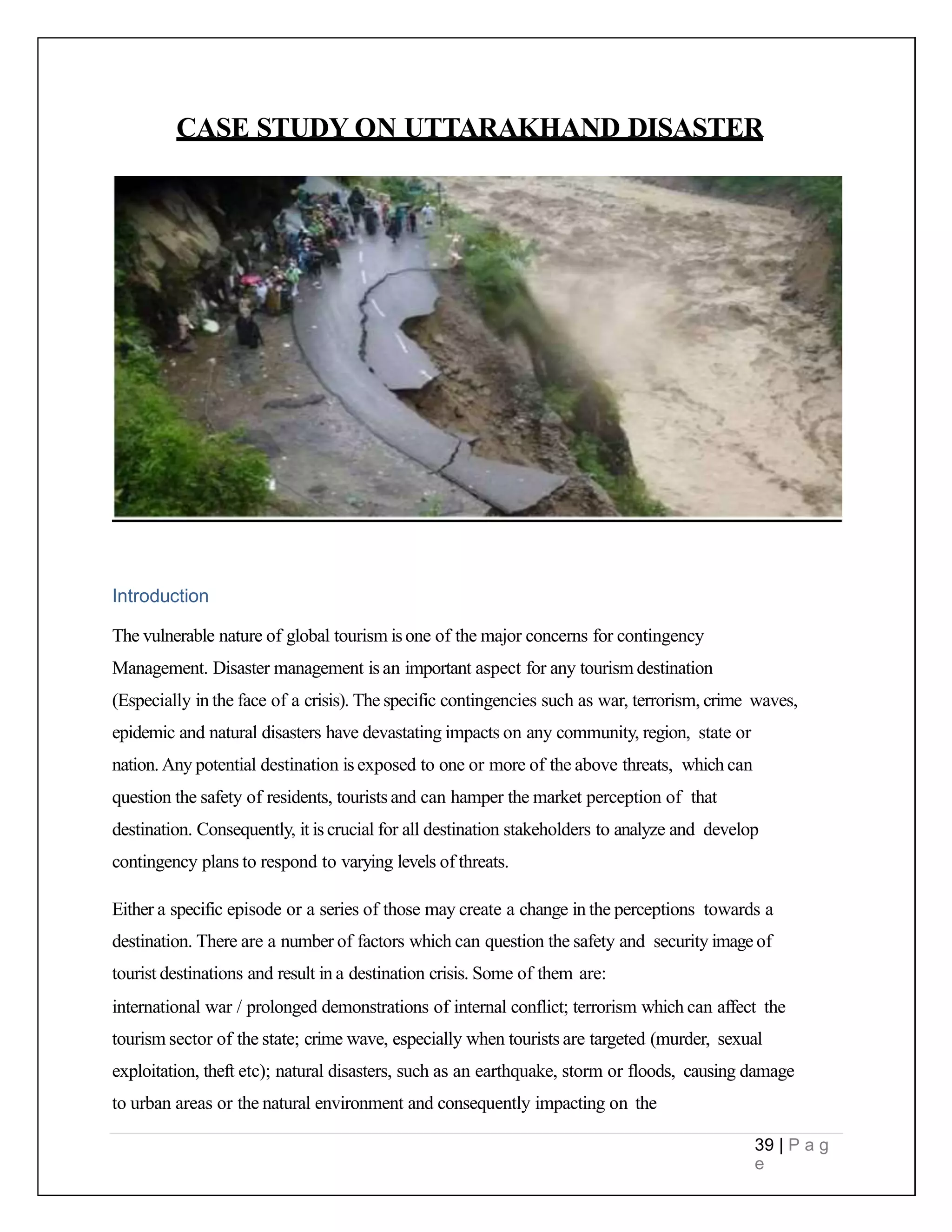 Disaster management Project For Class 9 | PPTX