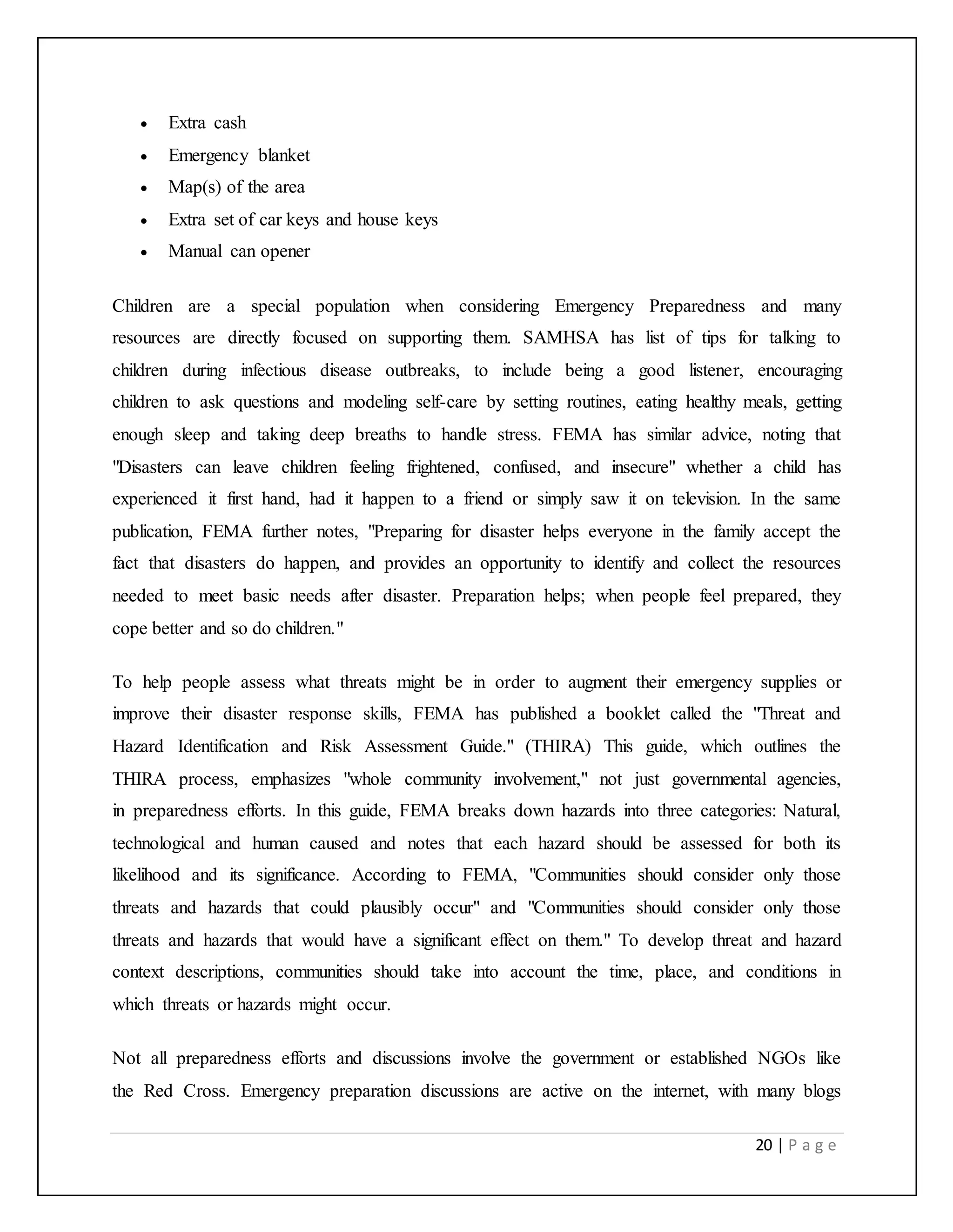 Disaster management with case study | DOCX