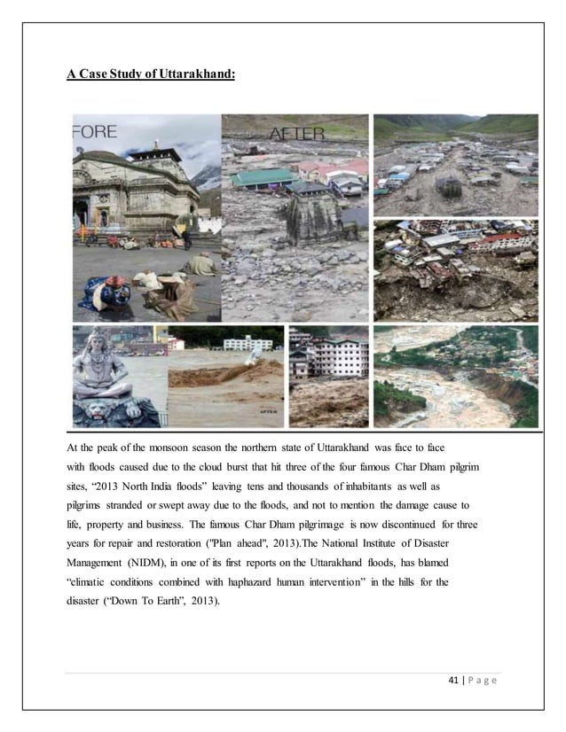 Disaster management with case study | PDF