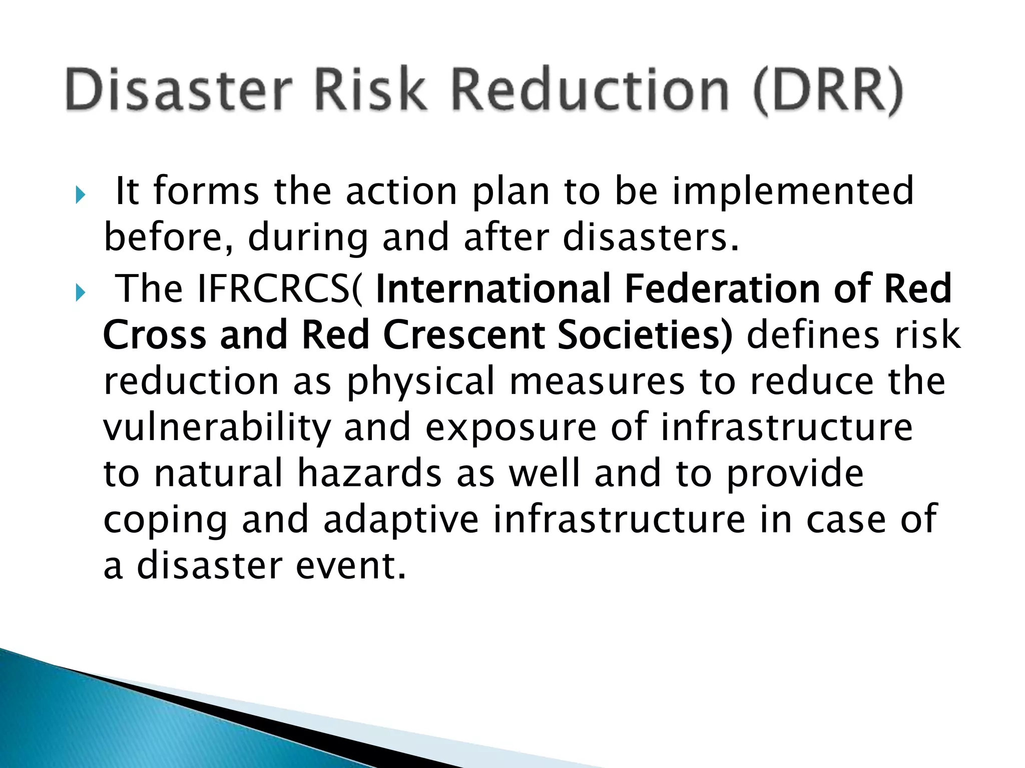Disaster management cycle, mitigation and preparedness | PPTX