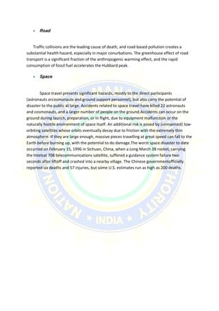 A Report On Disaster Management | DOC