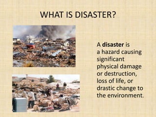 Disaster management | PPT