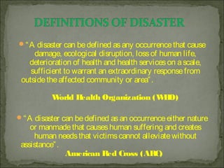 Disaster management | PPT