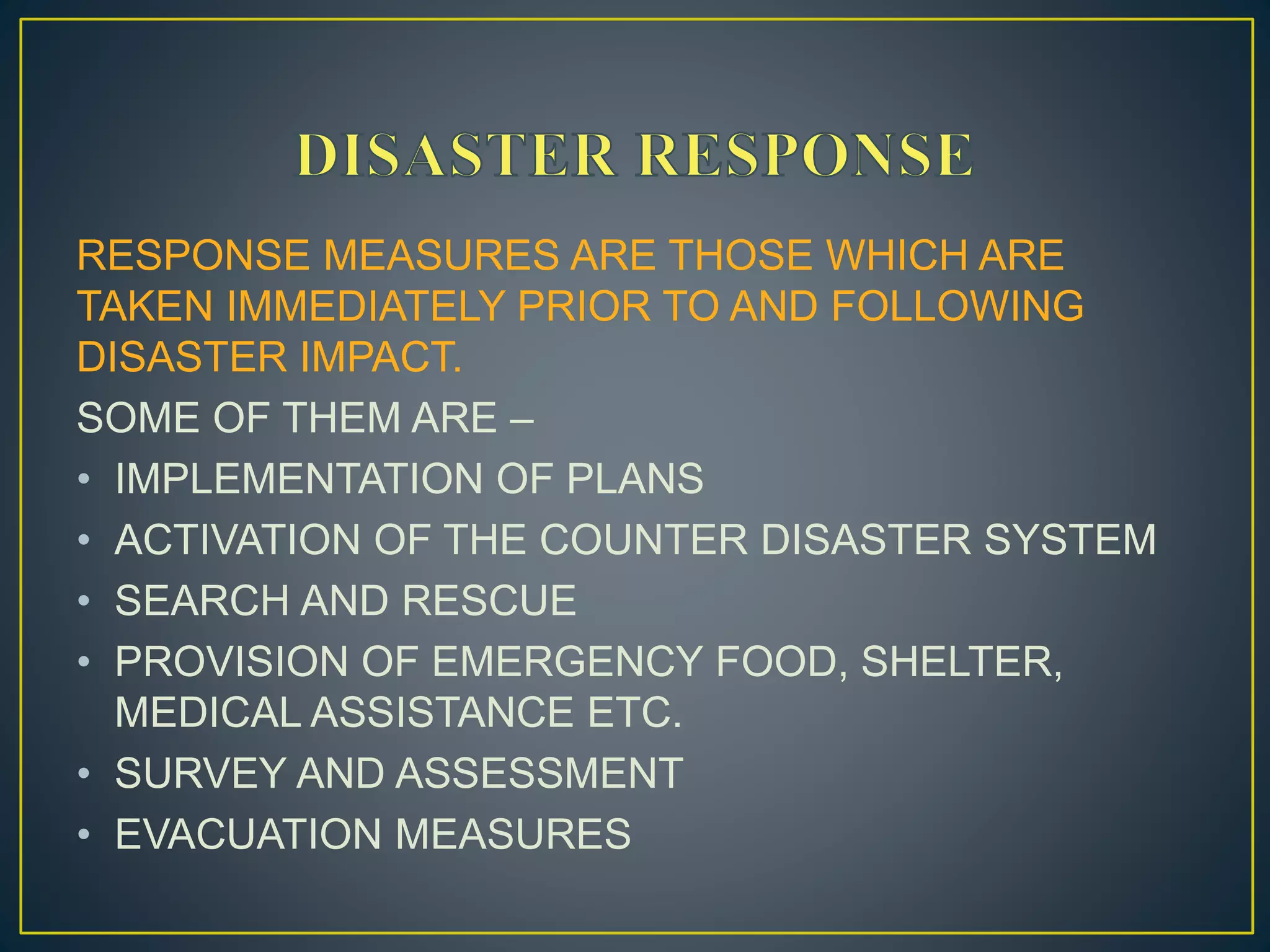 Disaster management | PPT