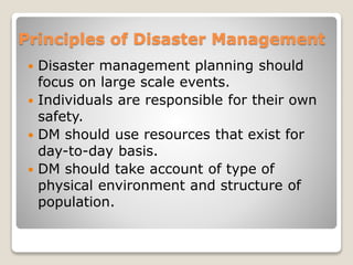 Disaster management | PPTX | Disasters