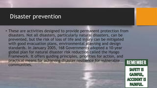 Disaster management | PPTX