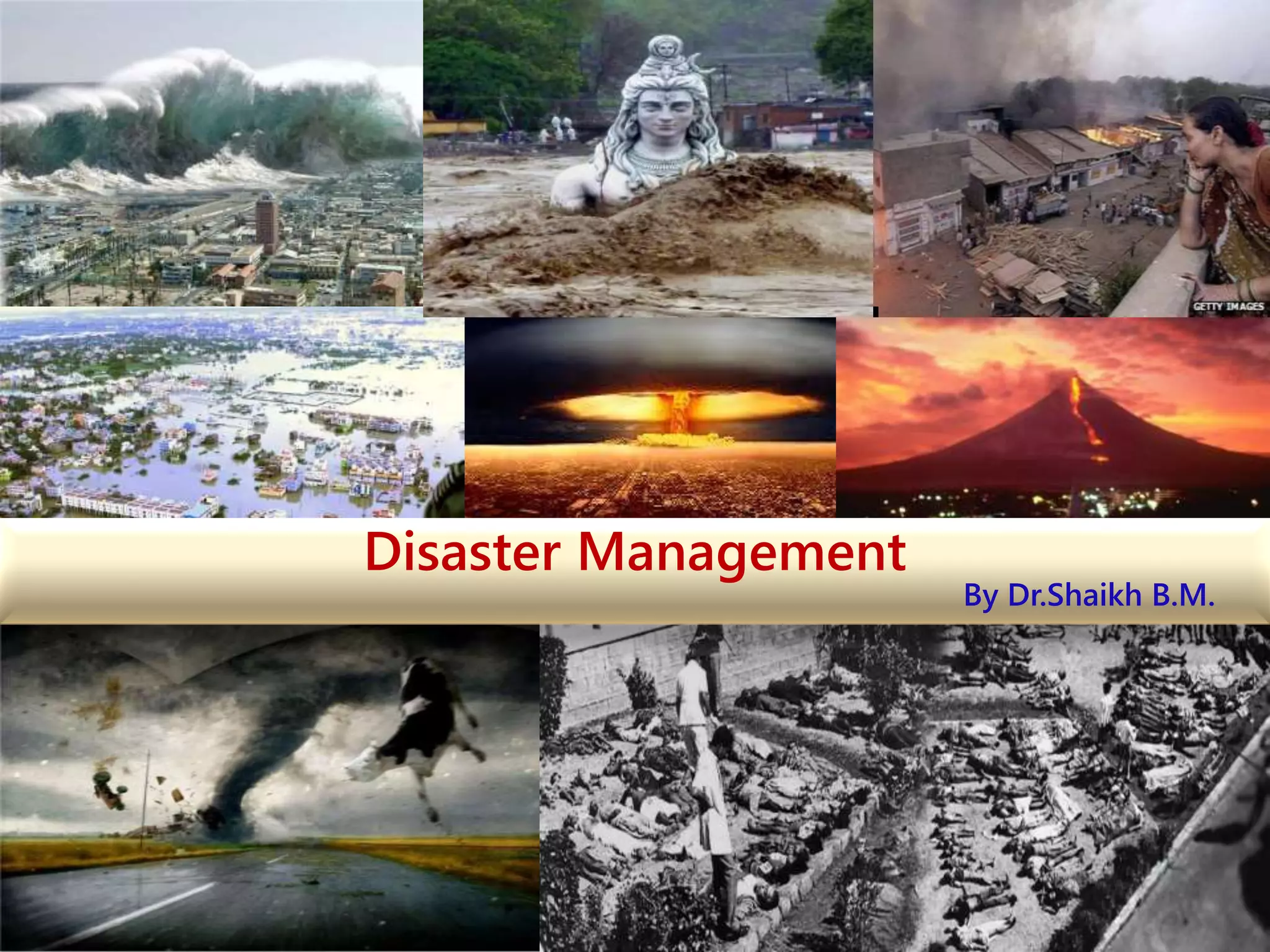 Disaster Management. | PPTX