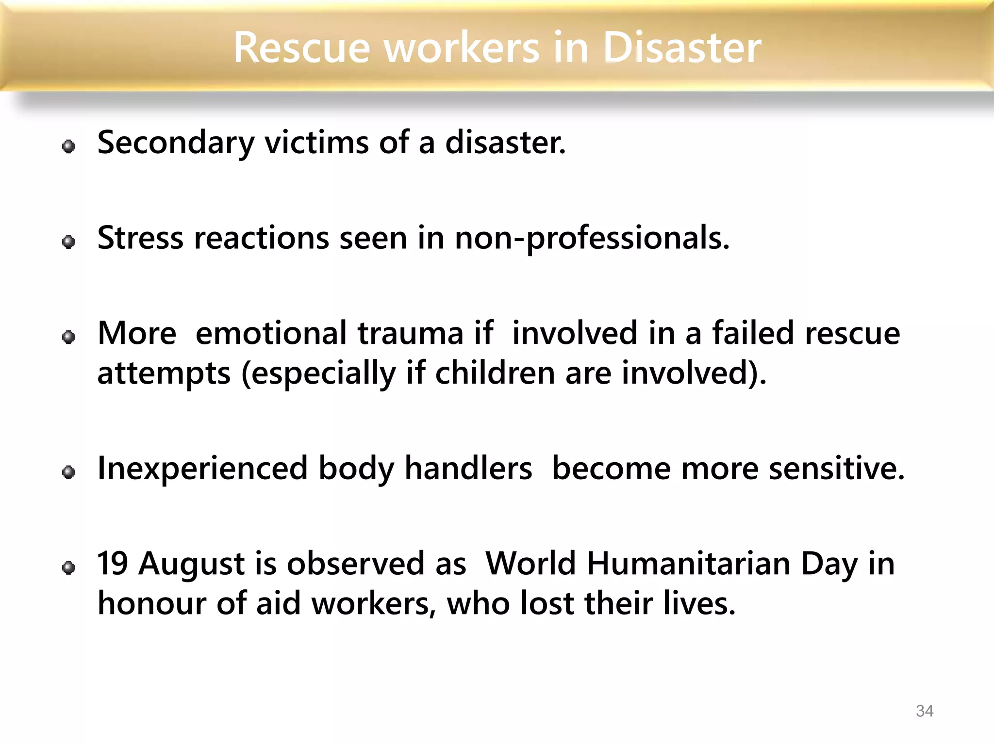 Disaster Management. | PPTX