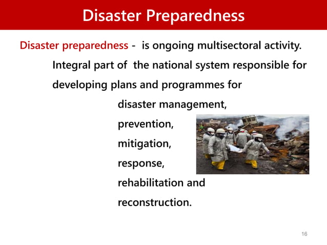 Disaster Management. | PPTX