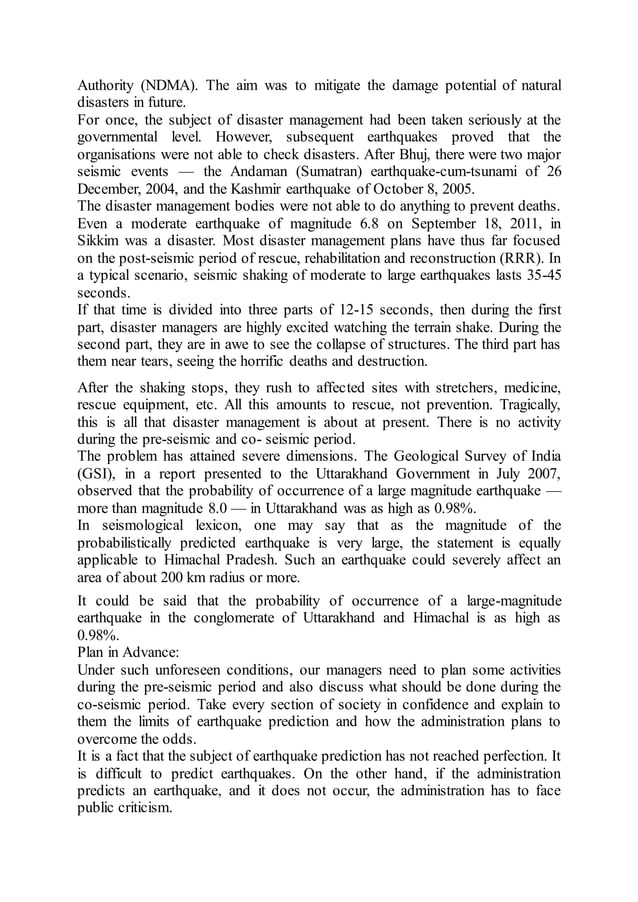 Disaster Types Classification Disaster Management Docx