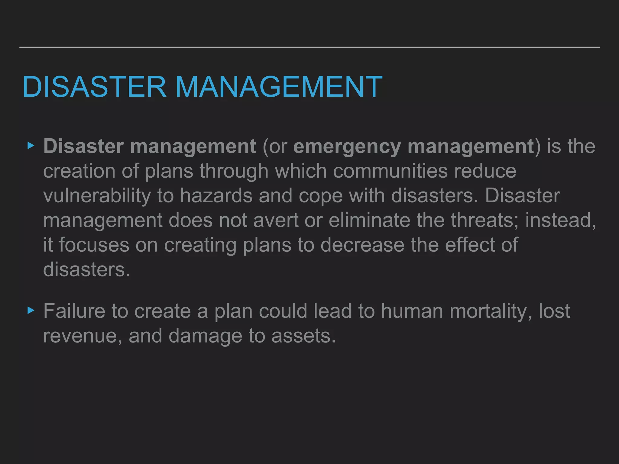 Disaster management. ppt | PPTX