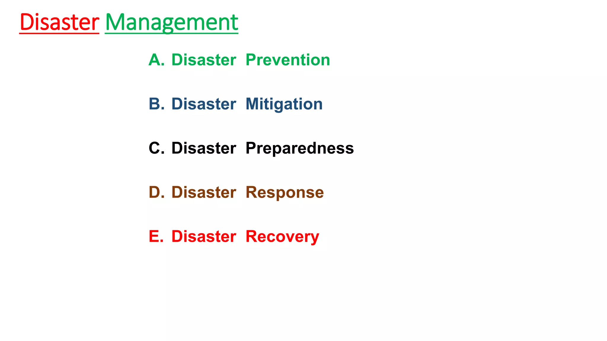 Disaster management | PPT | Free Download