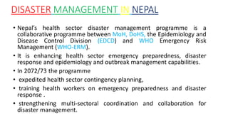 Disaster management | PPT | Free Download