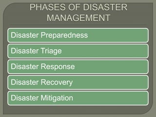 Disaster management | PPTX