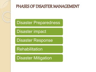 Disaster management | PPTX