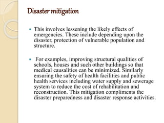 Disaster management | PPTX