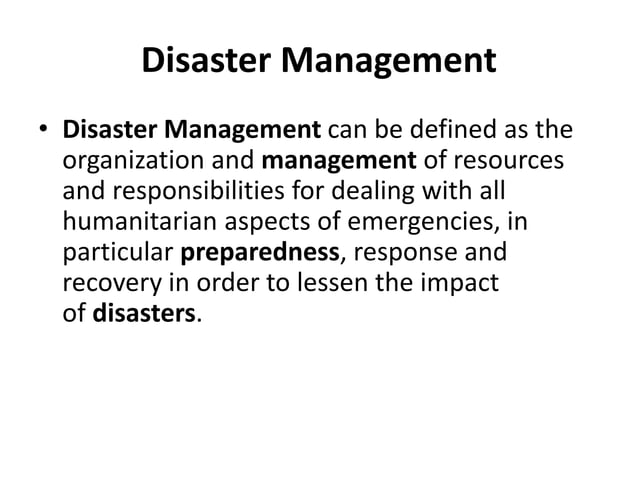 Disaster management in India report,disaster management report,latest ...