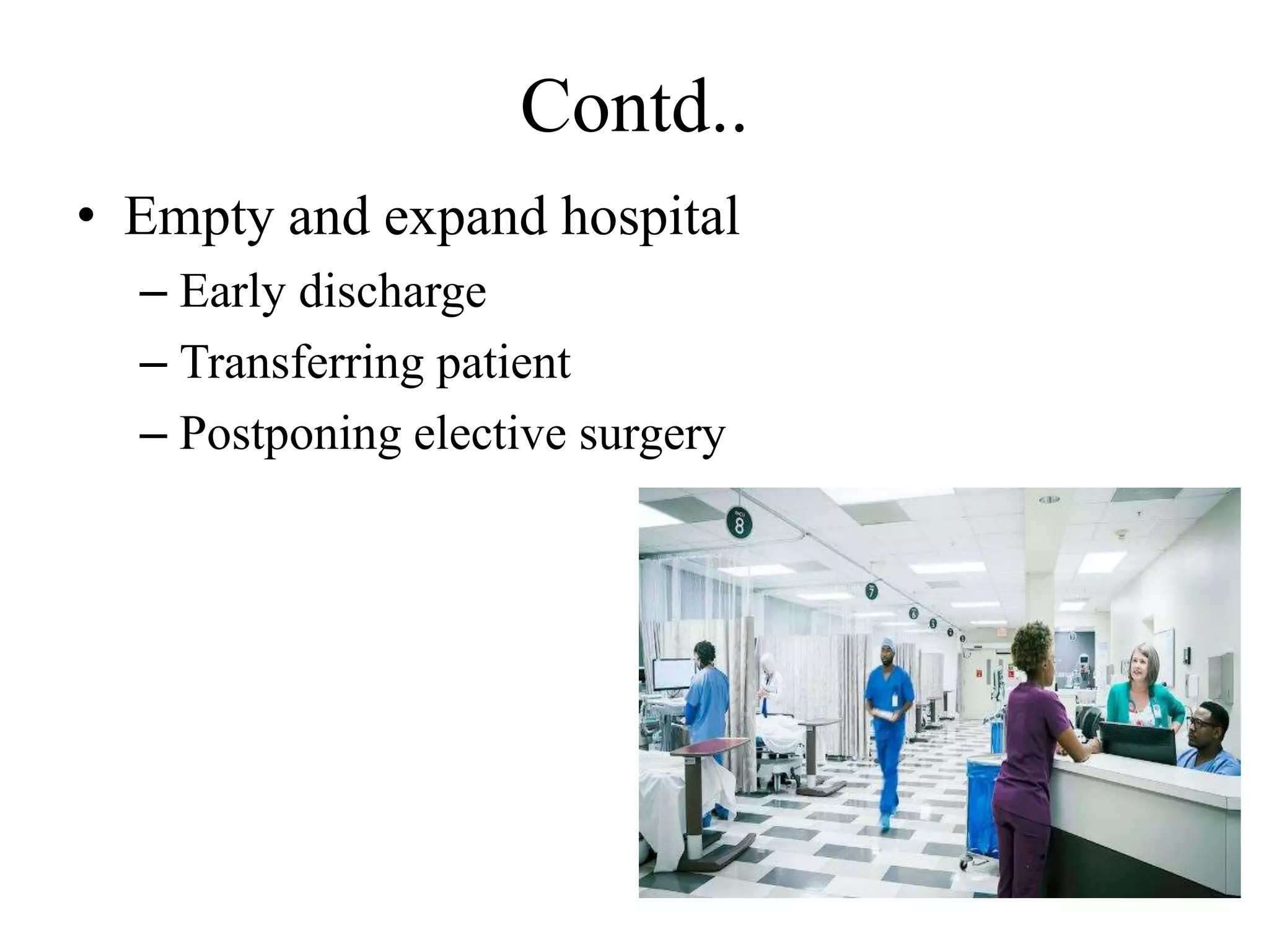 Disaster management in hospital setting | PPTX