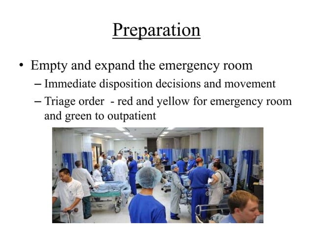 Disaster management in hospital setting | PPTX
