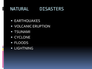 Disaster management | PPT