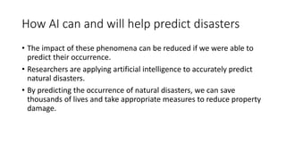 Disaster management Past, Present, and Future | PPTX
