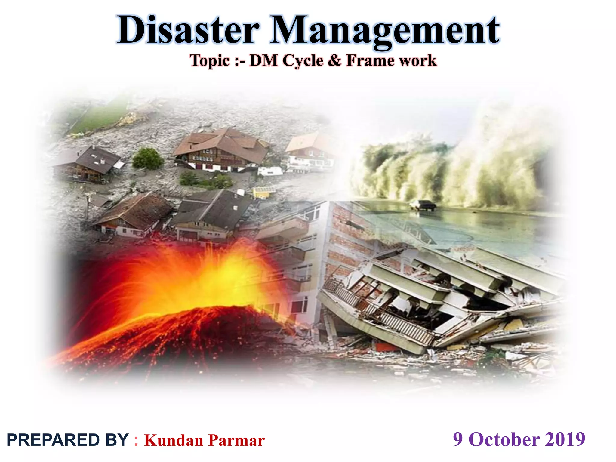 Disaster management | PPTX