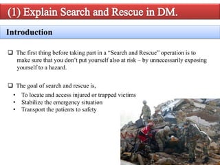 Disaster management | PPT