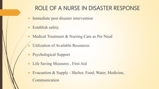 Disaster management | PPTX