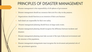 Disaster management | PPT