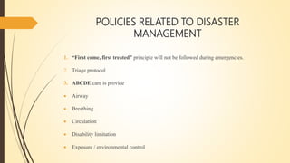 Disaster management | PPT