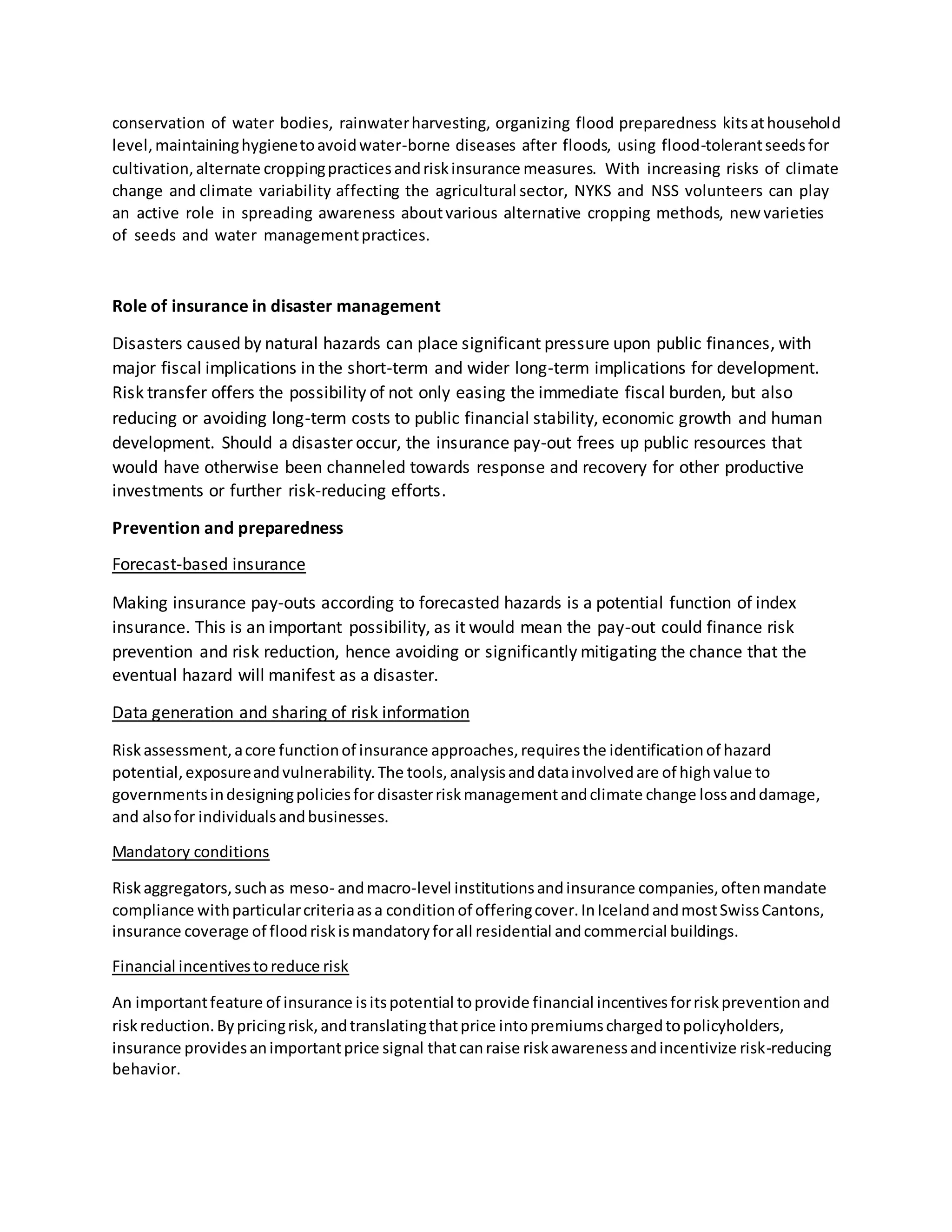 ROLE OF MEDIA IN DISASTER MANAGEMENT | DOCX