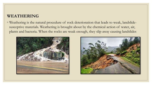 CAUSES AND EFFECTS OF LANDSLIDES | PPTX