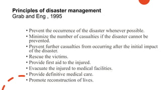 Disaster management - Nursing Management | PPTX