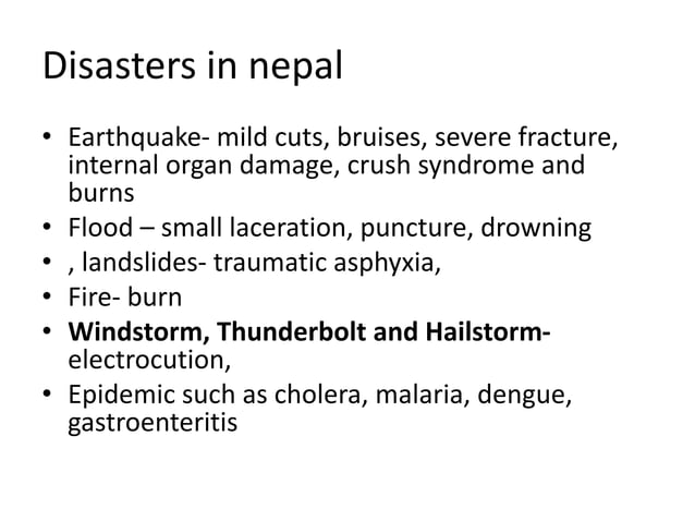 Disaster management | PPTX | First Aid | Injuries