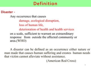 Disaster management | PPTX